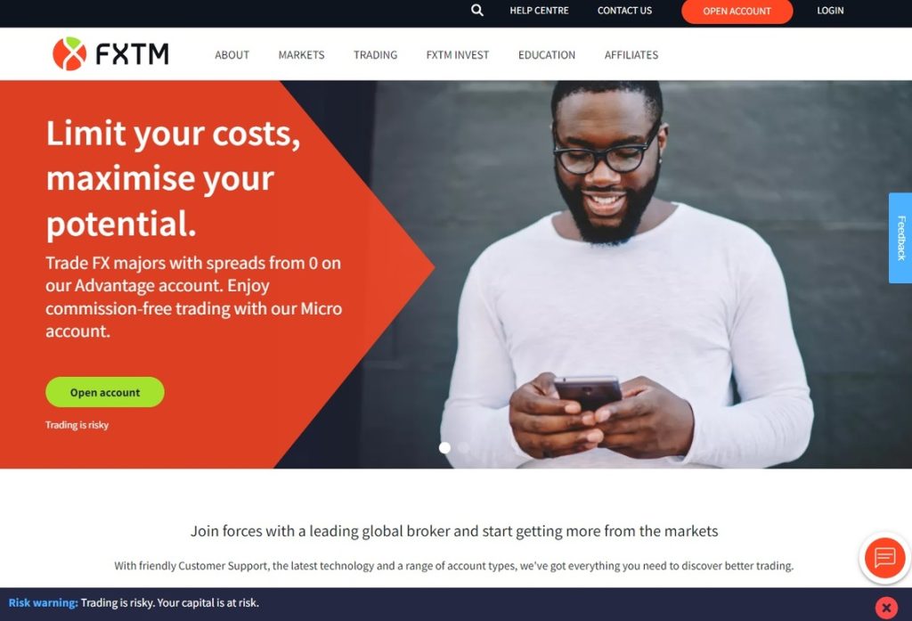 FXTM Review: Broker Offers Excellent Commission-Based Forex